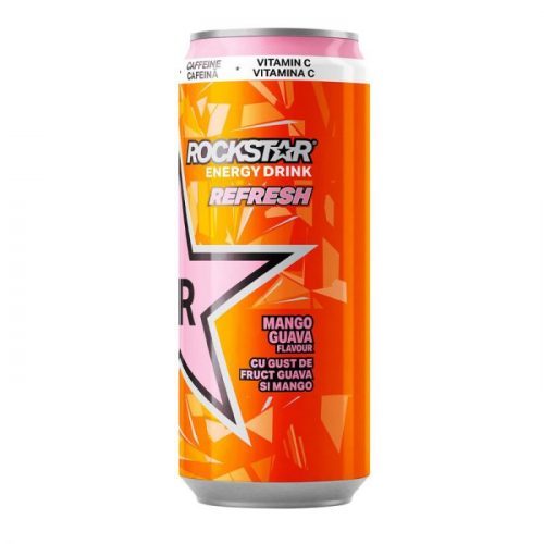 Rockstar Refresh Mango Guava 500ml (12uds) – Distribucion Americanmarket